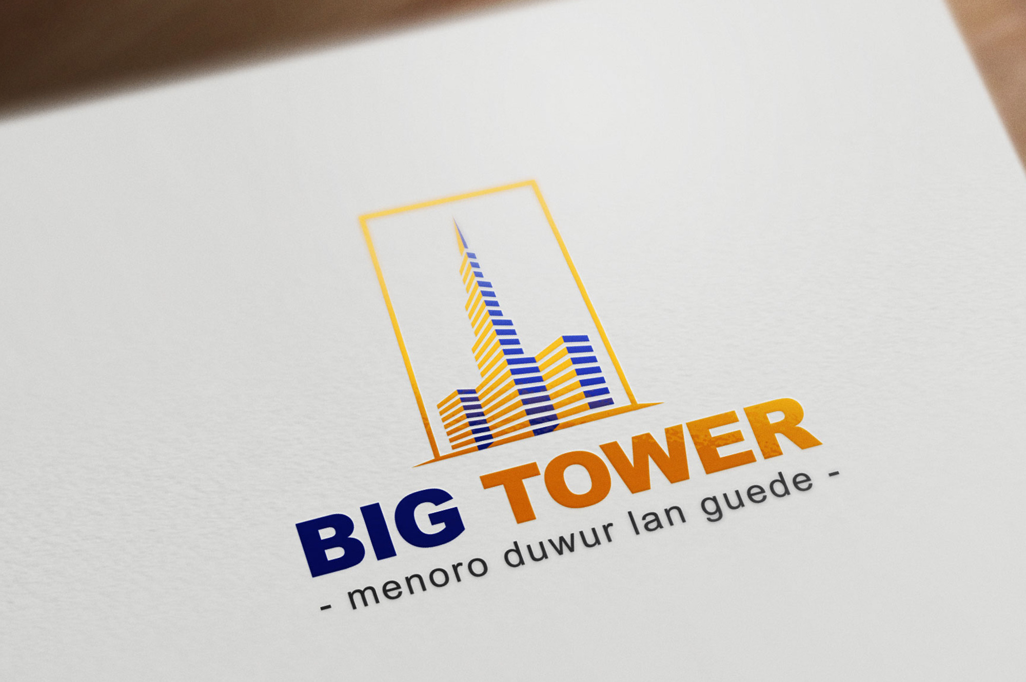 Big Tower Logo Template, a Branding & Logo Template by yantodesign