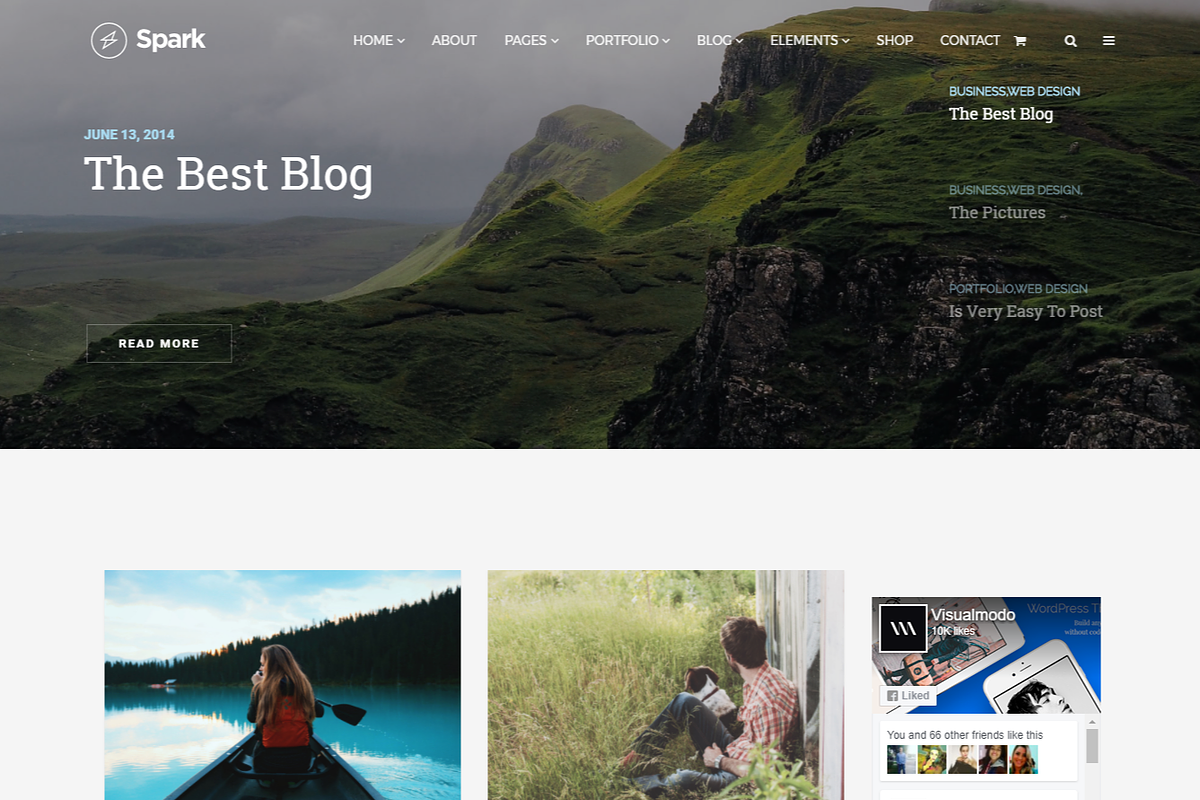 Spark Ultimate WordPress Theme & Tools