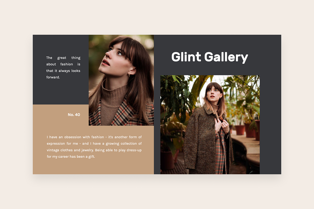 Glint Creative PowerPoint Template, a Presentation Template by uiplus
