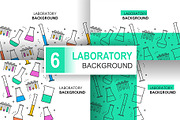 Laboratory background, an Education Illustration by NataliiaVolyk