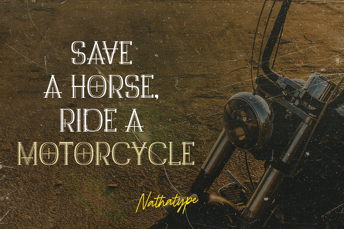 Lavire, a Symbol Font by Nathatype