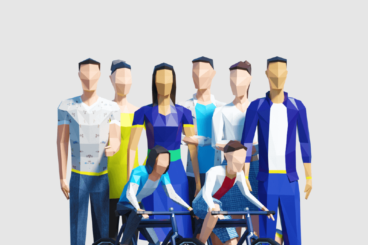 Spring People, a Characters & Person 3D Model by Studio Ochi