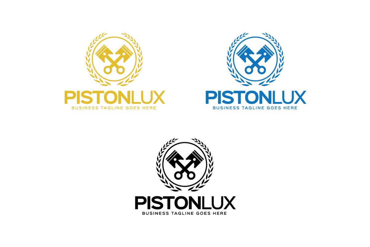 Piston Logo, a Branding & Logo Template by LogoLabs