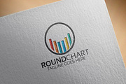 Rounded Chart Logo, a Branding & Logo Template by Josuf Media