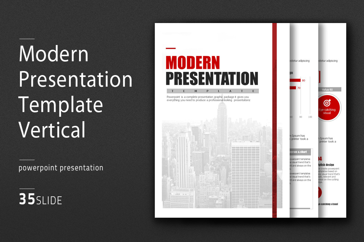 Modern Presentation Vertical, a Presentation Template by GoodPello