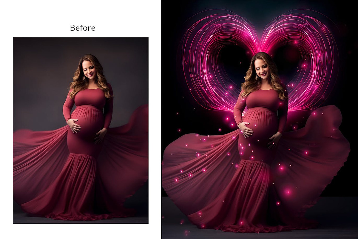 Pregnancy Memories Overlays Bundle