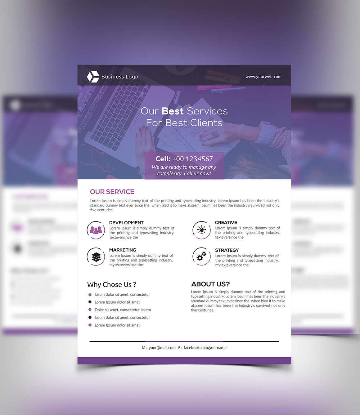 Flyer, a Flyer Template by themexriver