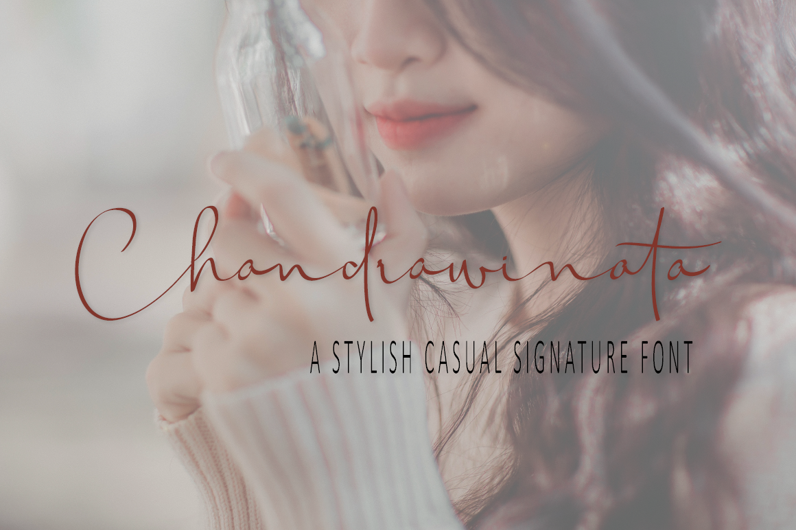 Chandrawinata, a Script Font by Zulkhairi Lettering