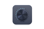 Music sound volume knob button | Templates & Themes ~ Creative Market