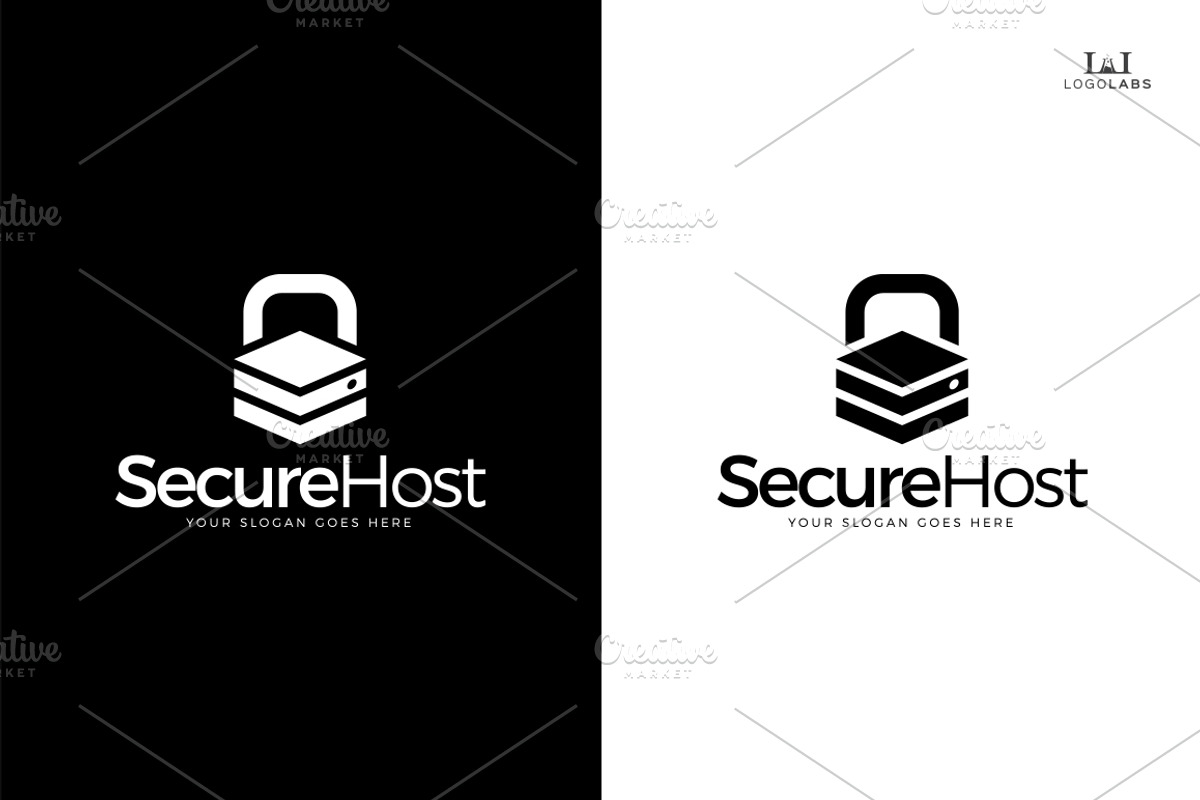 Secure Host, a Branding & Logo Template by LogoLabs