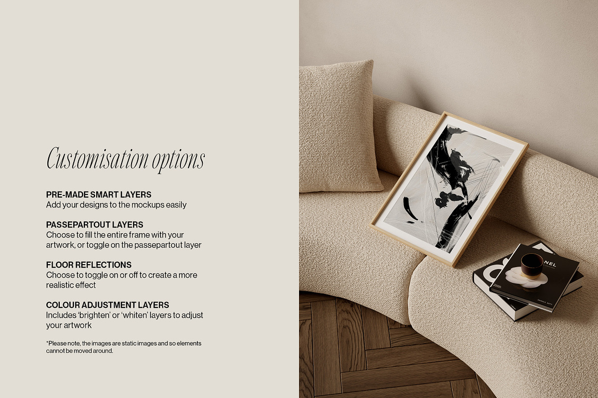 MOYO Studio - Artwork Frame Mockups | Creative Market