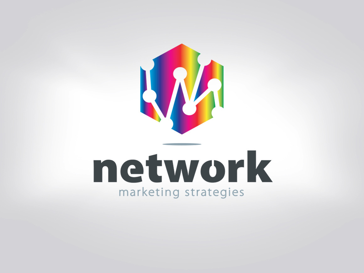 Marketing Network Logo, a Branding & Logo Template by Creative Dezing