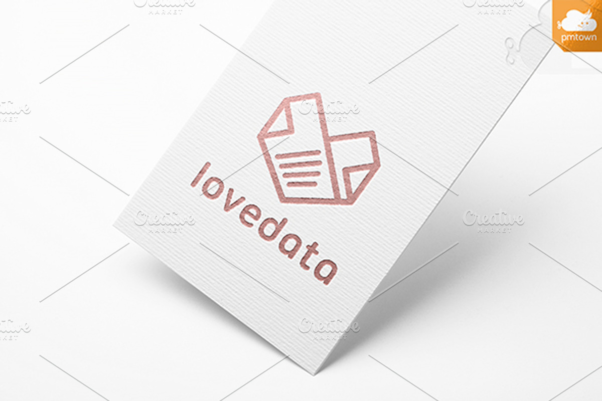 Love data, a Branding & Logo Template by blends.studio
