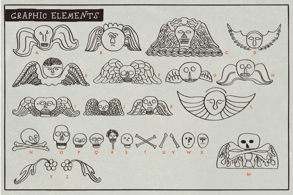 RF Marshall Font, a Font by Magpie Paper Works