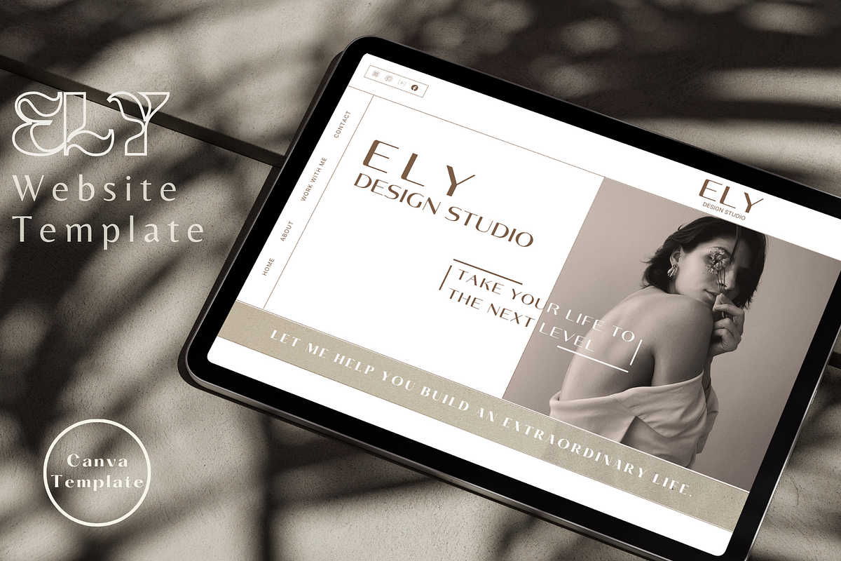 Services Website Template | Creative Market