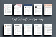 10 in 1 Resume Templates Bundle, a Resume Template by Quality Resume