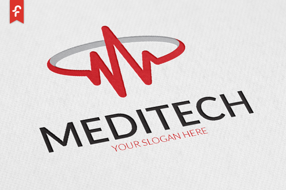 Medical Tech Logo, a Branding & Logo Template by ft.studio