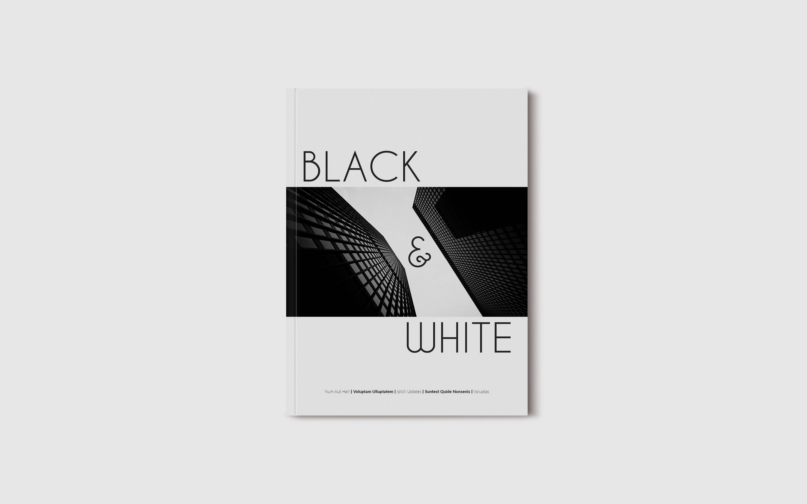 Simple & Clean Magazine Template III, a Magazine Template by Uloel ...