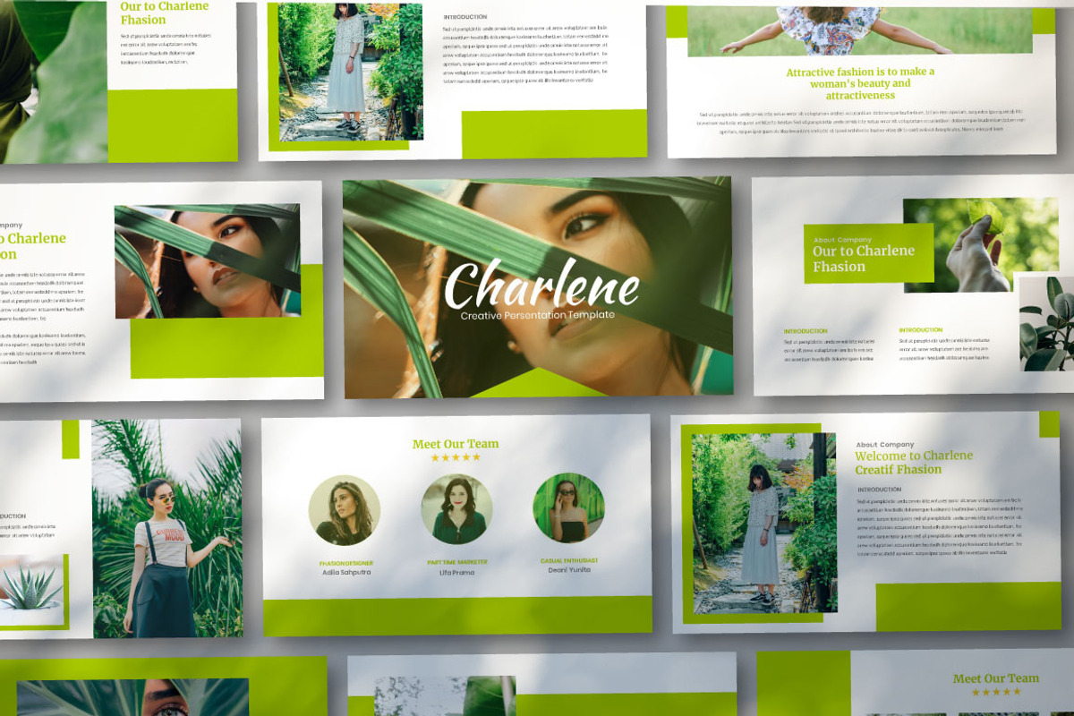 Charlene Google Slides Template, a Presentation Template by nyilstudio