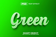 Green 3D Editable psd Text Effect, an Action Add-On by Md Jahidul99