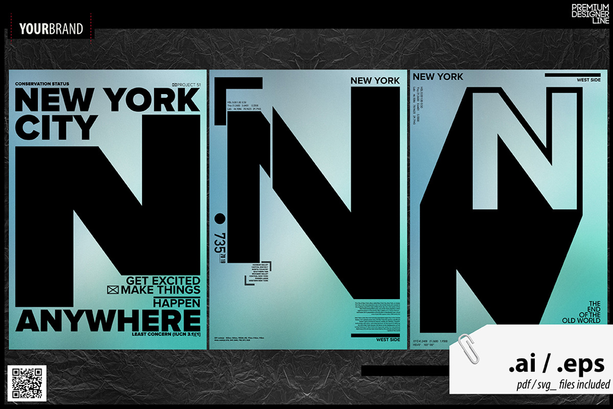 New York City T-Shirt Print, a Background Graphic by NoSpoon Design