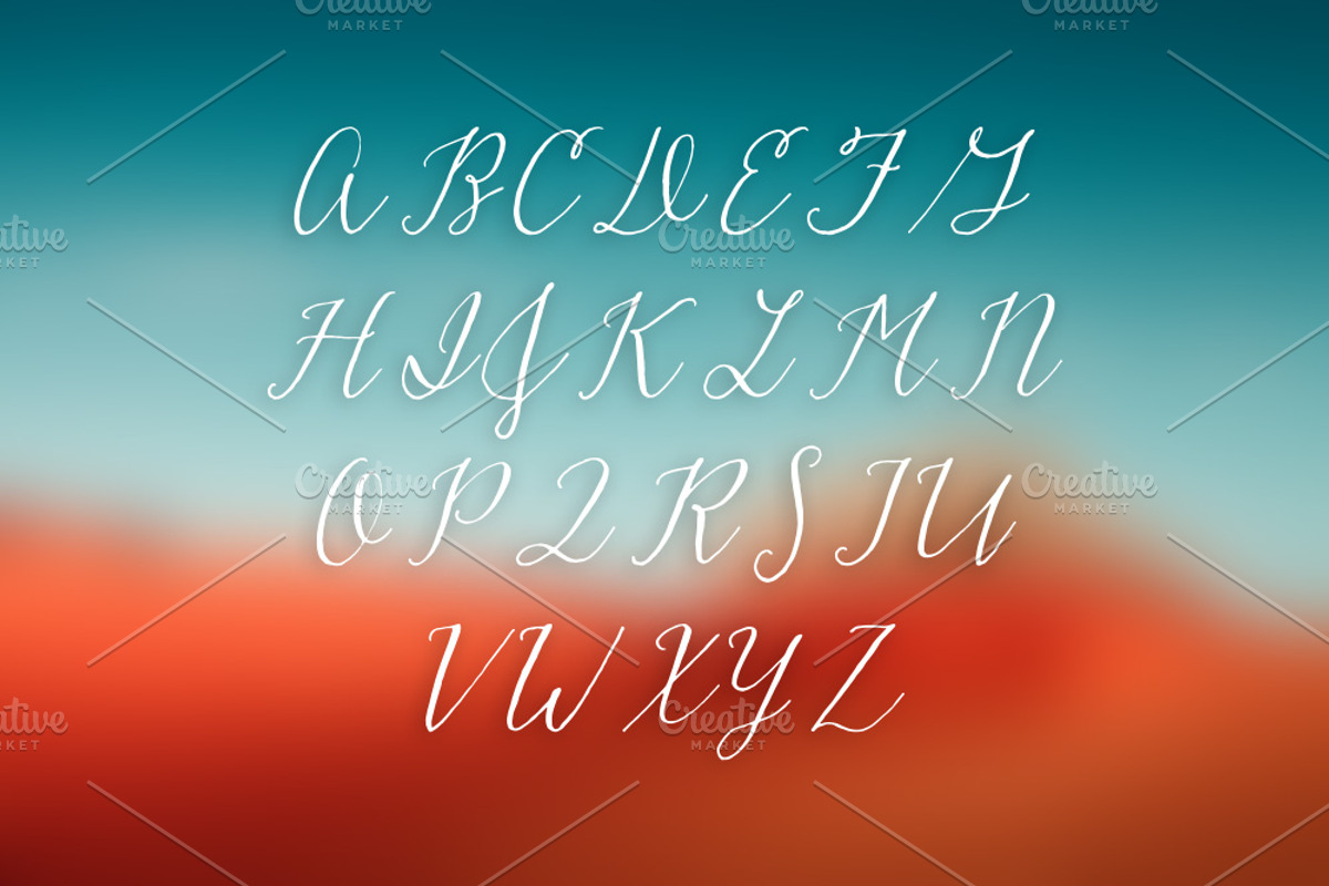 Hadley Script, a Script Font by OnTheSpotStudio