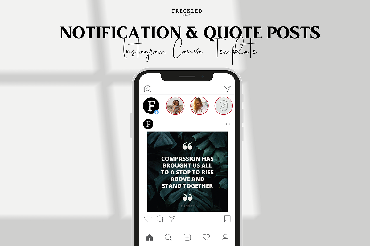 Quote & Notification CANVA Template
