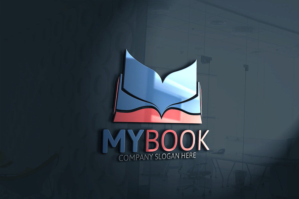 Book Logo, a Branding & Logo Template by Josuf Media