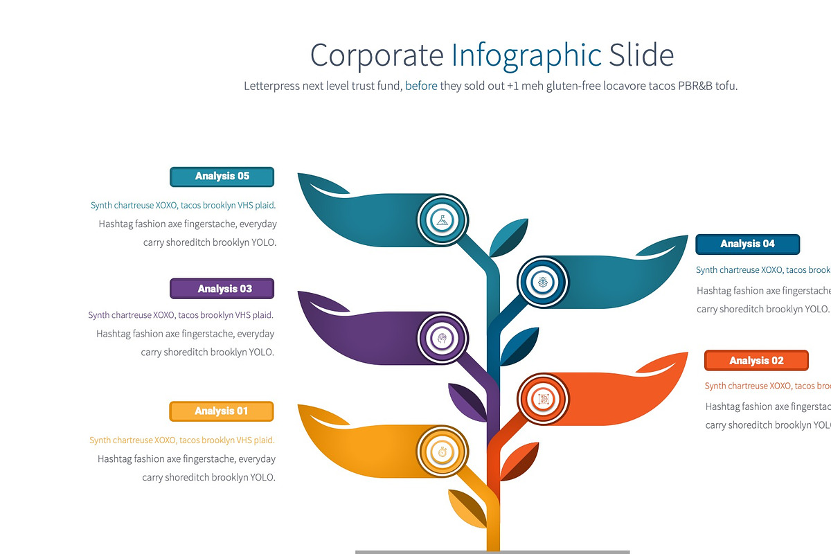 Corporate PowerPoint Infographics, a Presentation Template by Pulsecolor