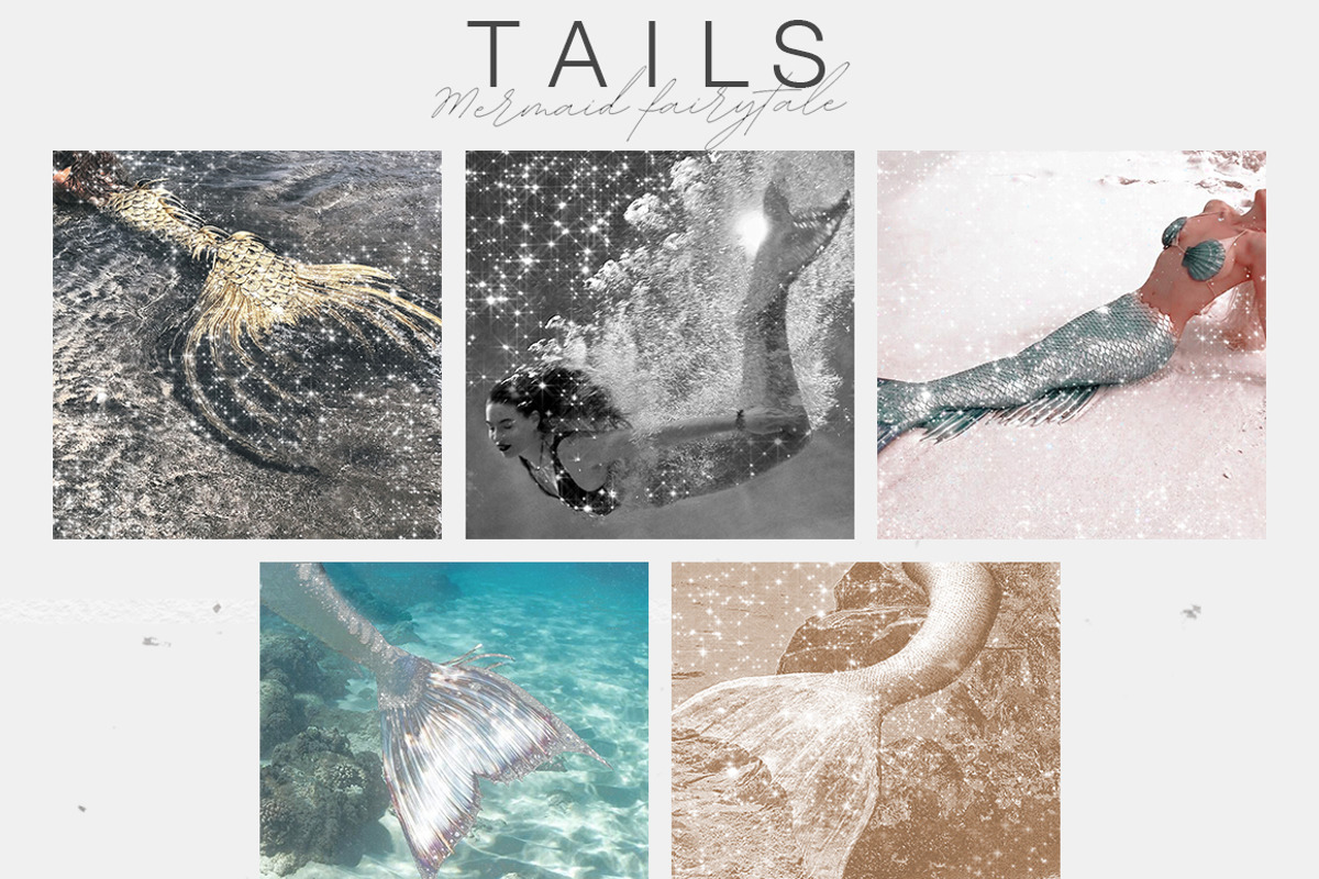 Mermaid Fairytale Sparkle Kit, an Object Graphic by NassyArt