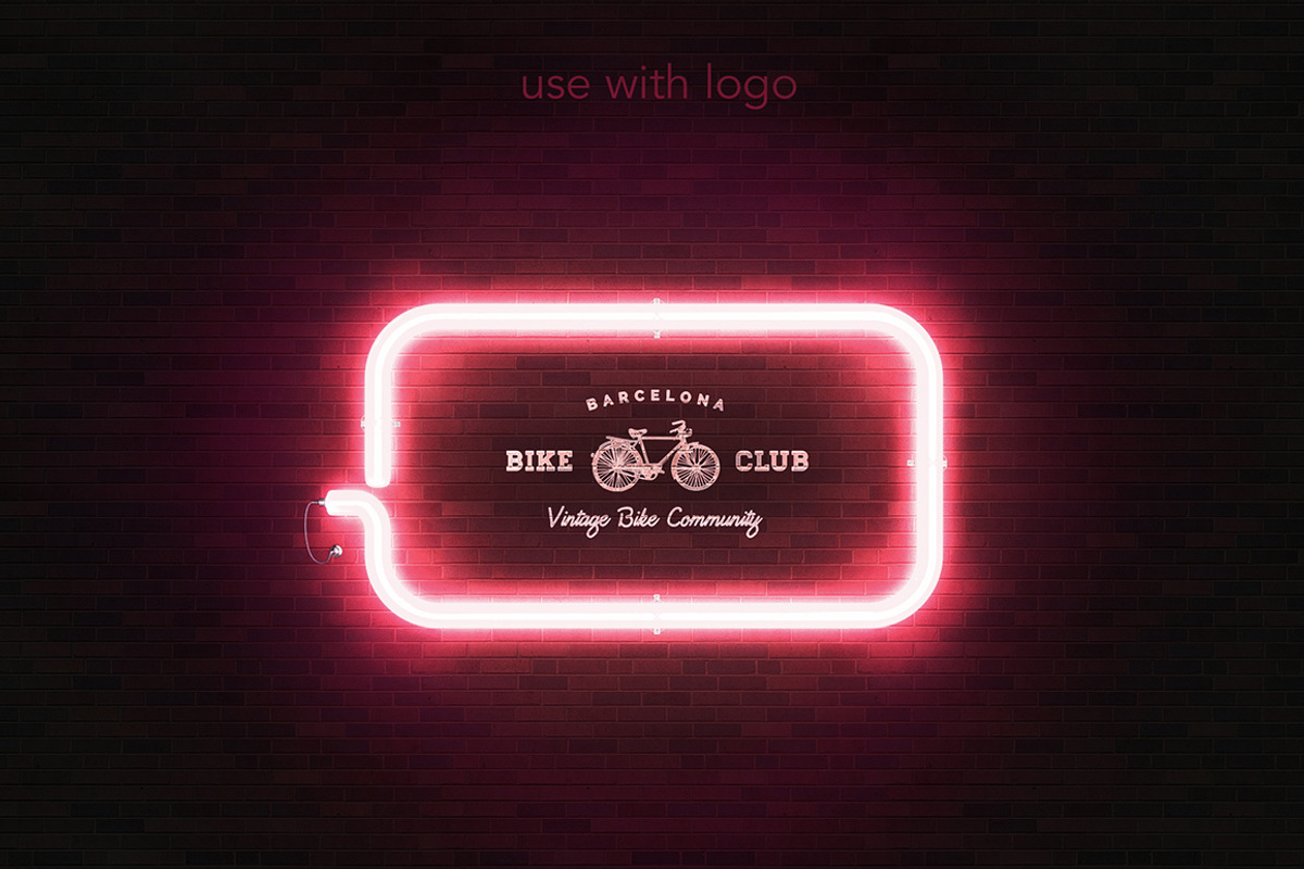 PSD Neon 3D Letters, an Object Graphic by GK Creative