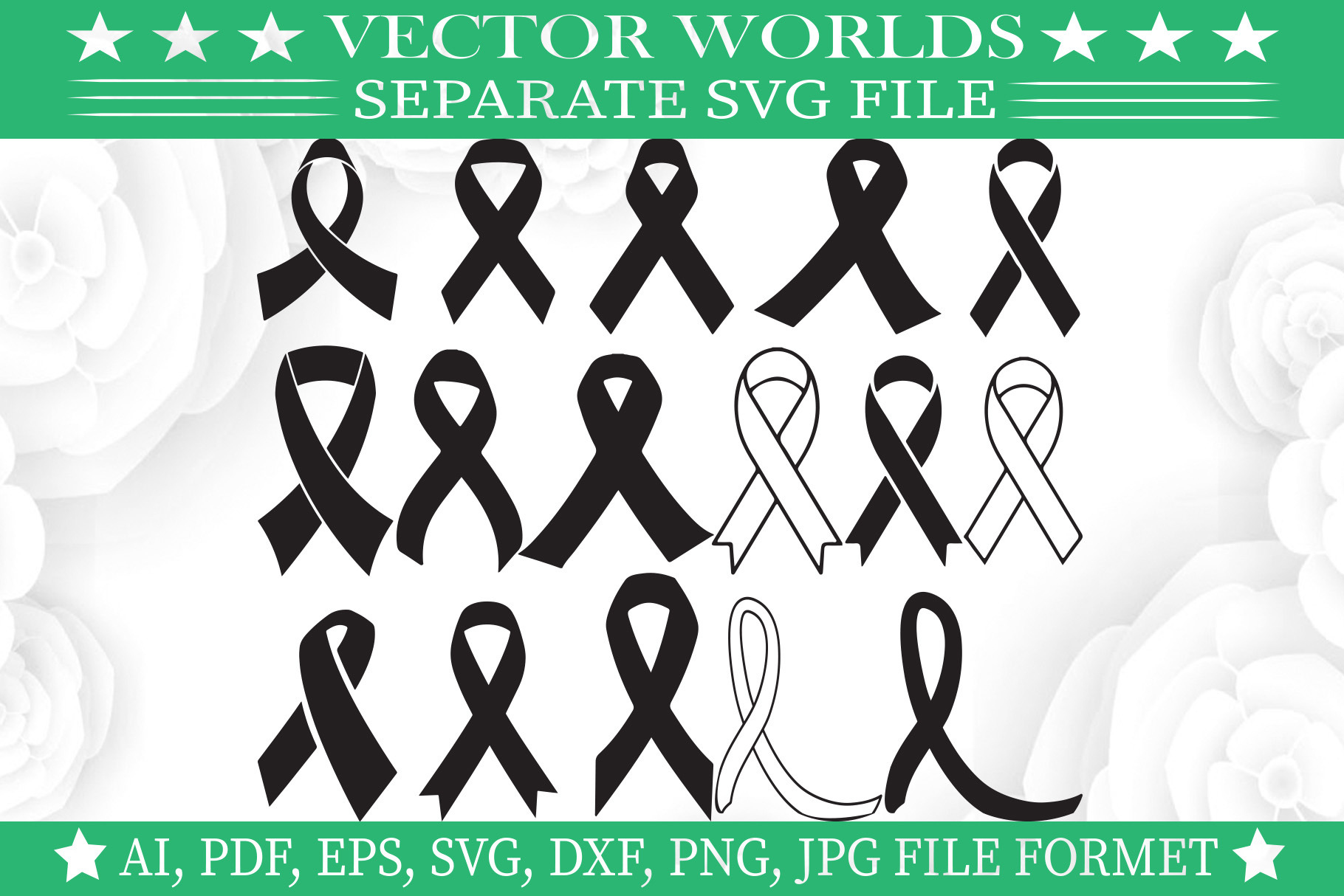 Awareness Ribbon Svg, Style Svg, an Object Graphic by VectorWorlds