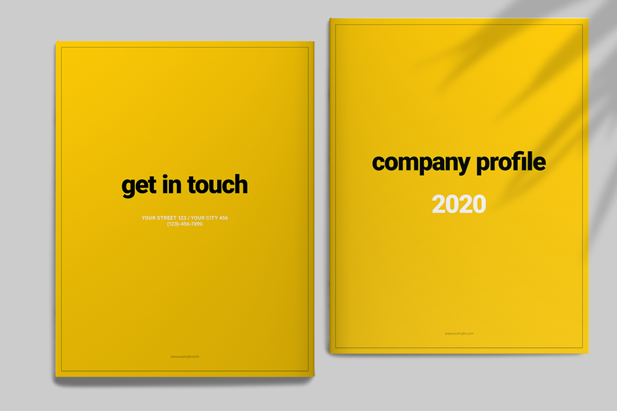 Yellow Brochure Layout, a Brochure Template by Boris Cupac