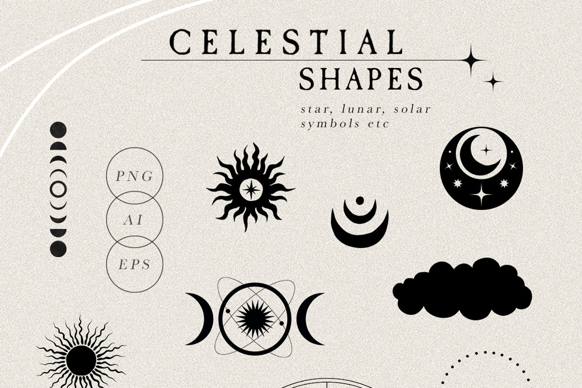 Magic Yoga Esoteric Set, a Healthcare Illustration by NassyArt