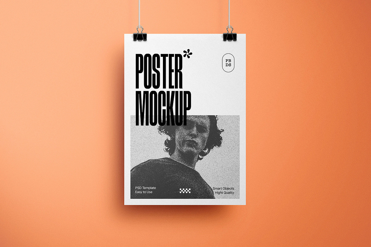 Poster Mockups Collection, an Advertising Mockup by pixelbuddha.net