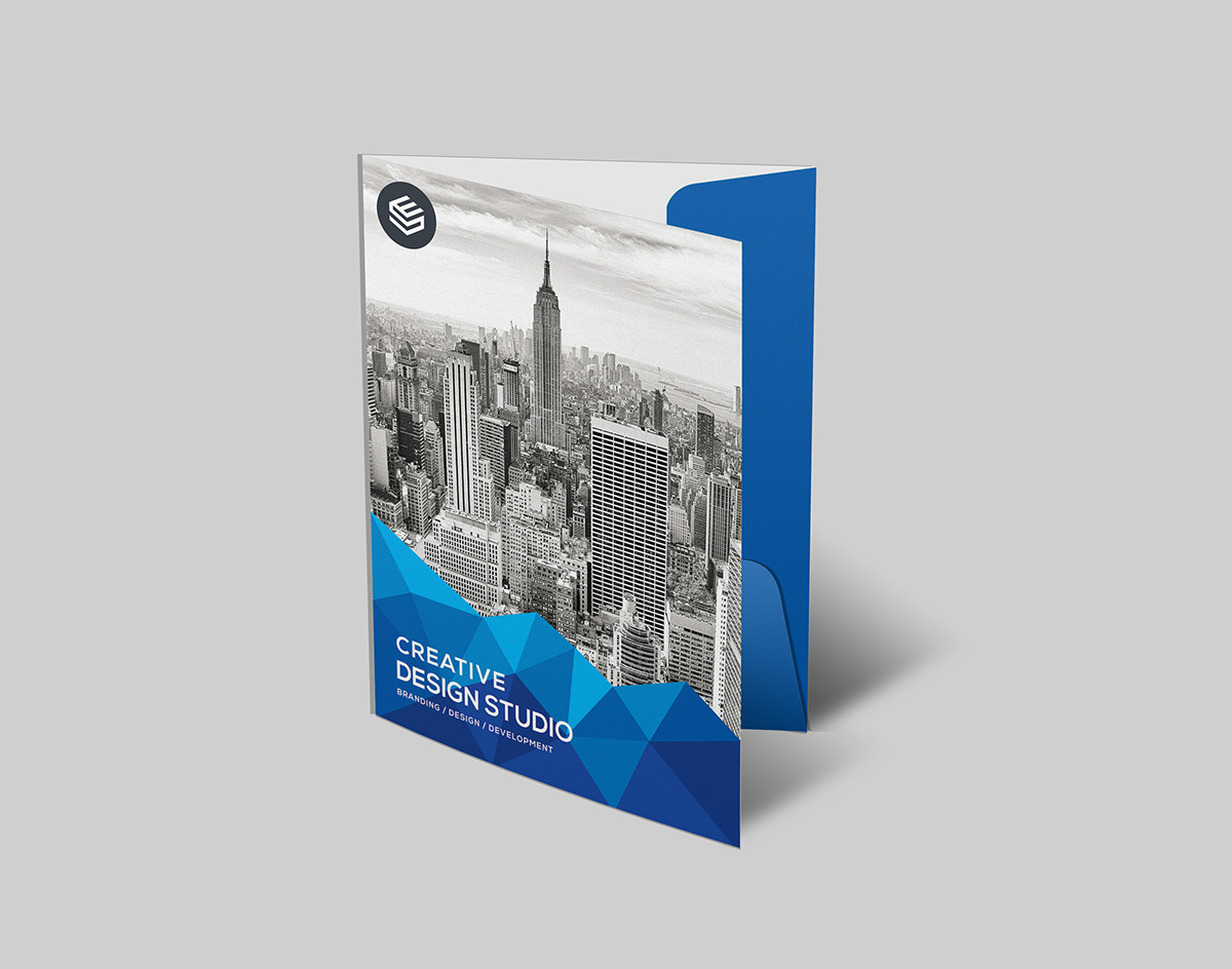 Multi Presentation Folder, a Stationery Template by GenerousArt