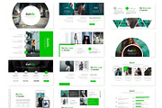 Huddle - Powerpoint Template, a Presentation Template by AQR Studio
