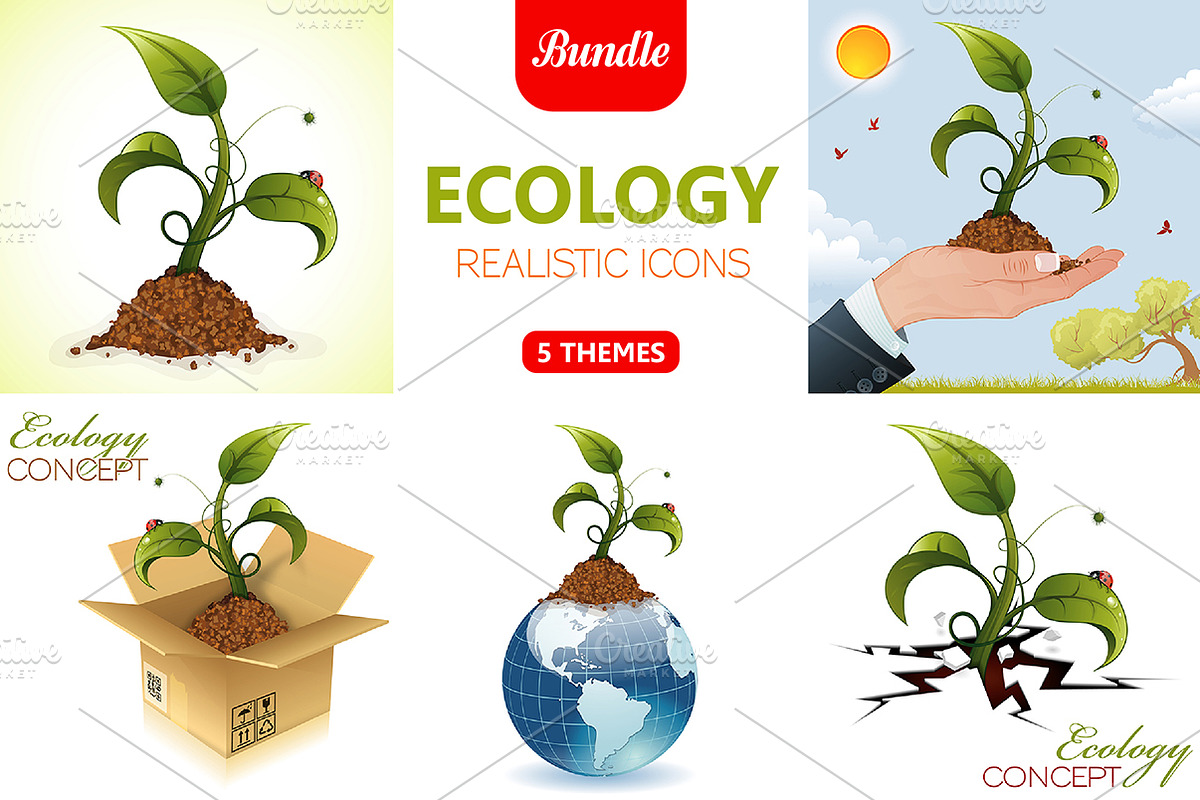 Ecology Posters, a Work Illustration by TAlex