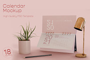 Calendar Mockup, a Product Mockup by Mego-studio