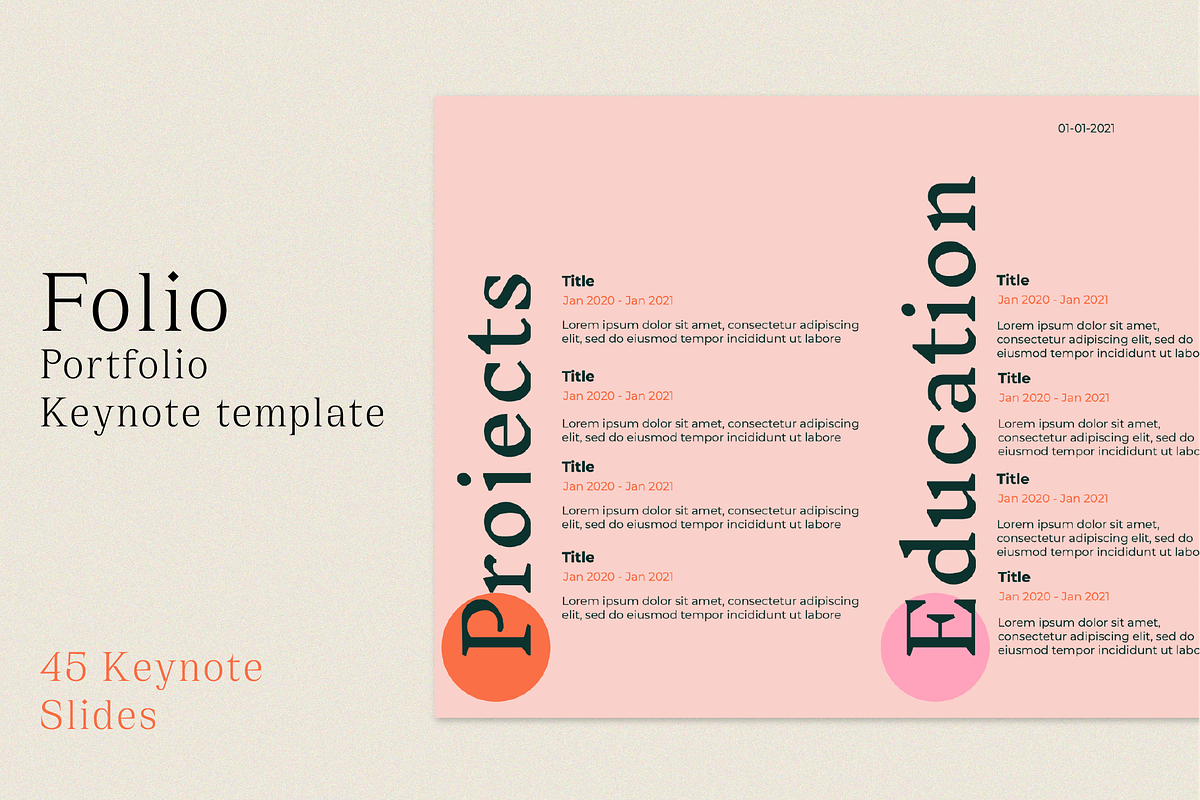 Folio Portfolio Template