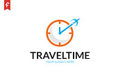 Travel Time Logo, a Branding & Logo Template by ft.studio
