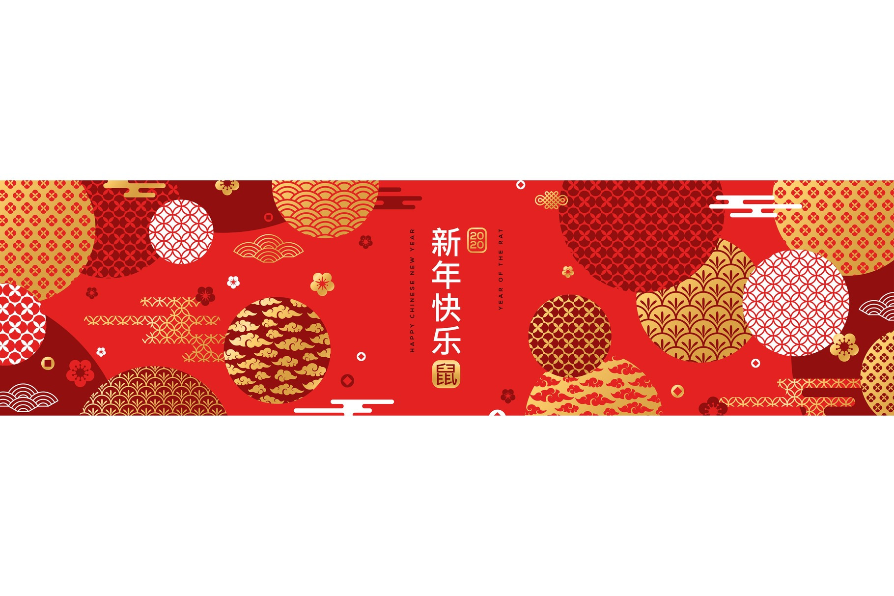 Chinese red banner, a Decorative Illustration by kotoffei