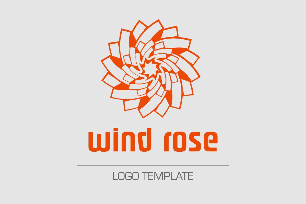 Wind Rose Logo Template, a Branding & Logo Template by Digitalphaser