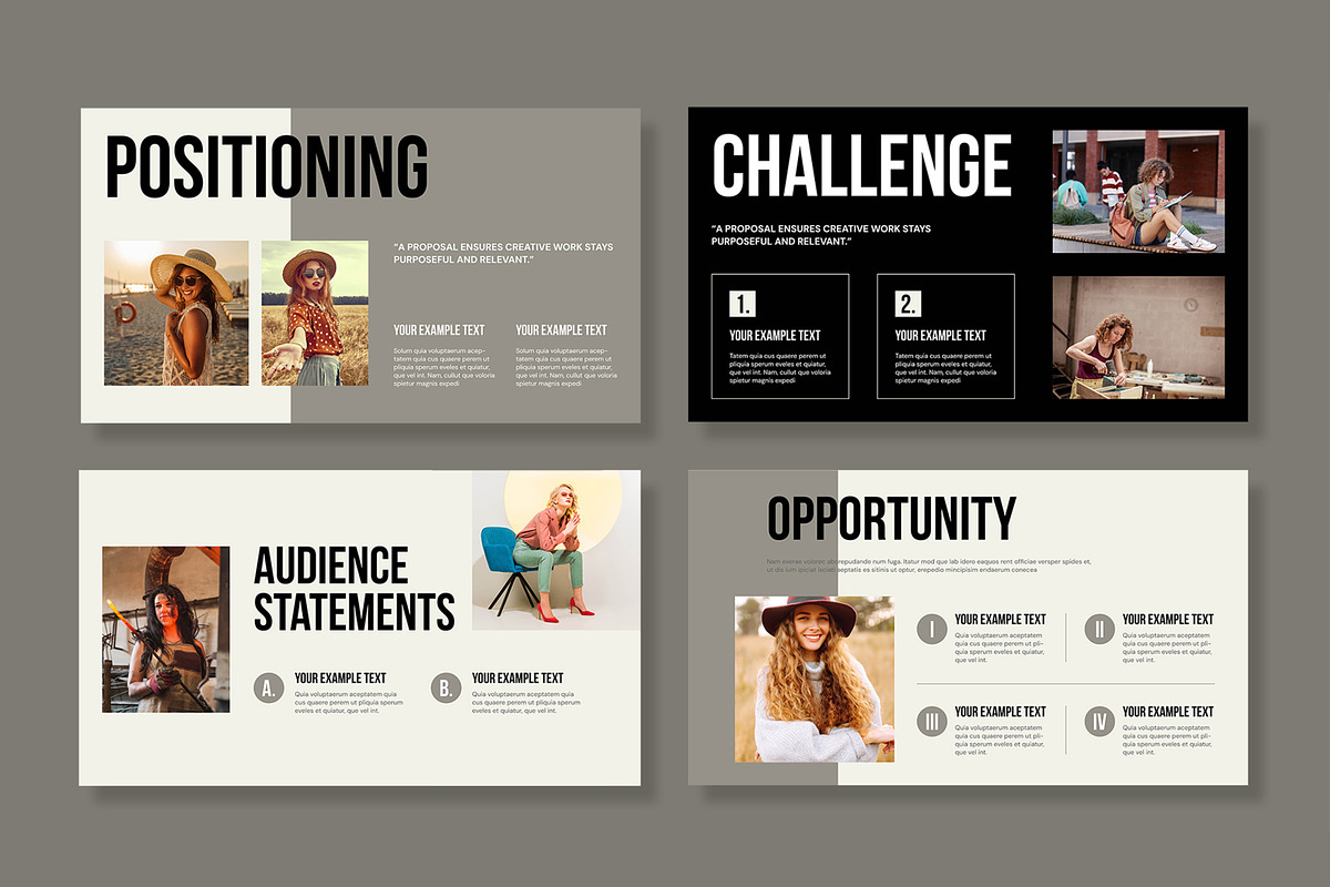 Brand Proposal Presentation Template
