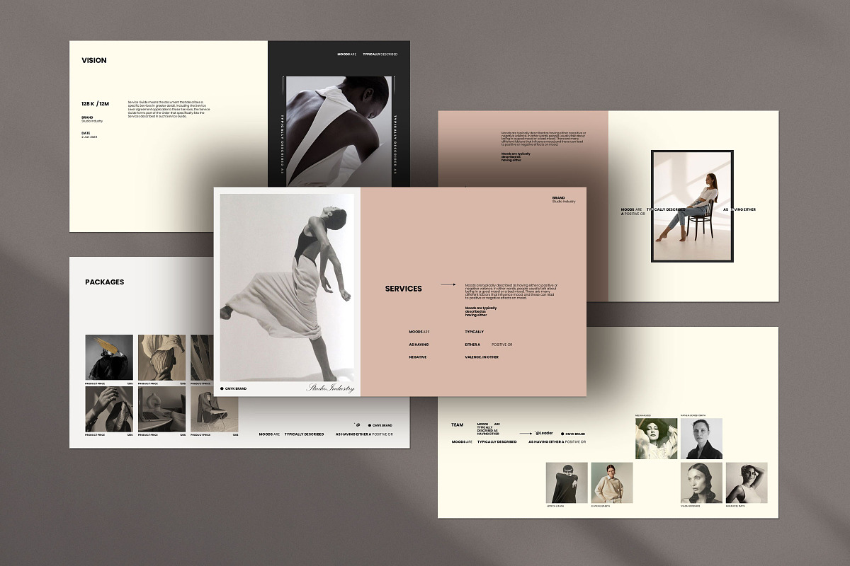 SARA | Portfolio Template, a Presentation Template by Studio Industry