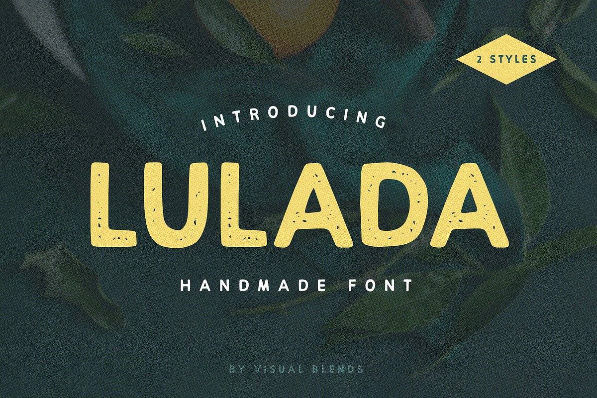 Lulada - Display Font, a Sans Serif Font by Visual Blends
