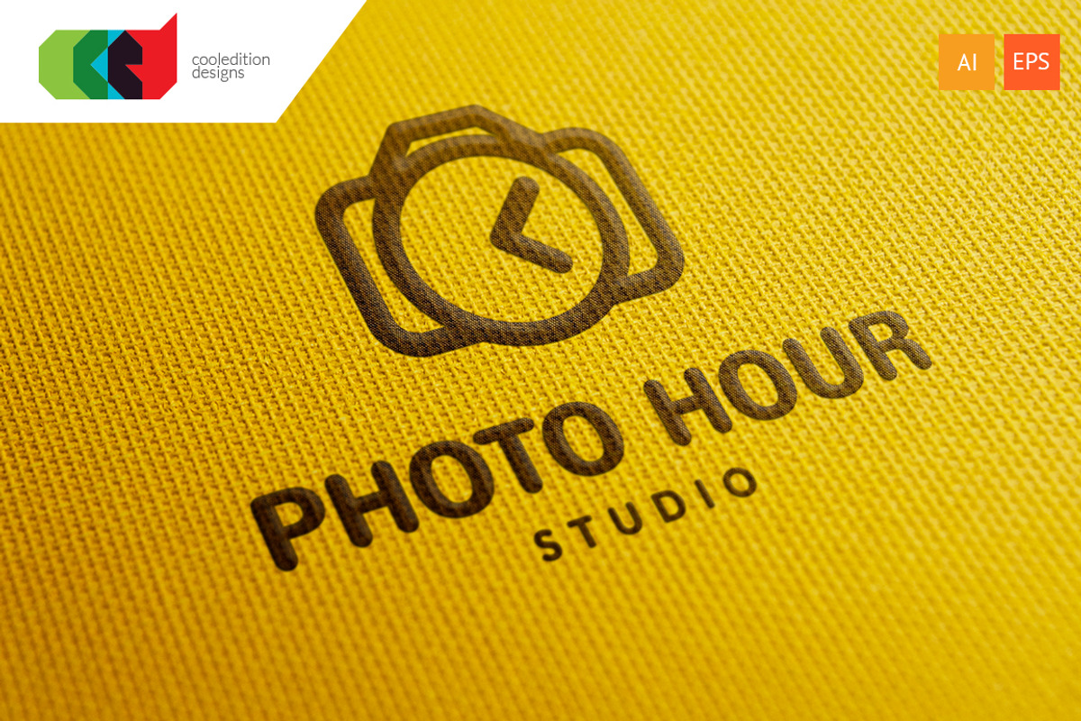 Photo Hour - Logo Template, a Branding & Logo Template by Cooledition
