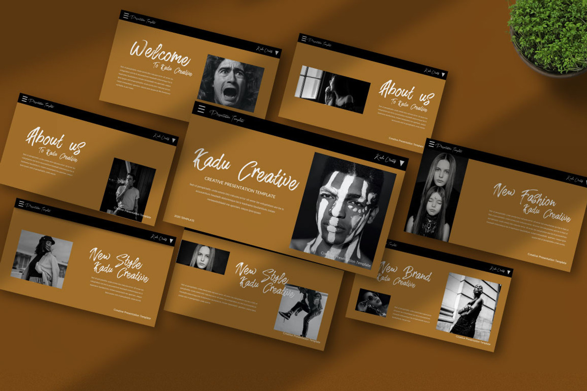 Kadu Creative Powerpoint Template, a Presentation Template by nyilstudio