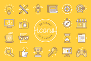 30 linear icons | Outline Icons ~ Creative Market