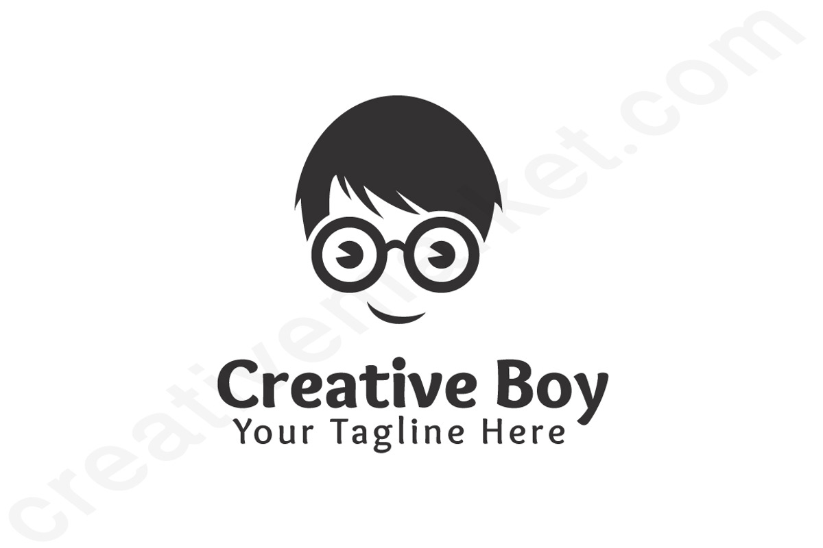 Creative Boy Logo Template, a Branding & Logo Template by Logo20